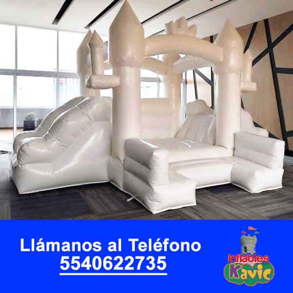 Inflable El Castillo Blanco | CDMX